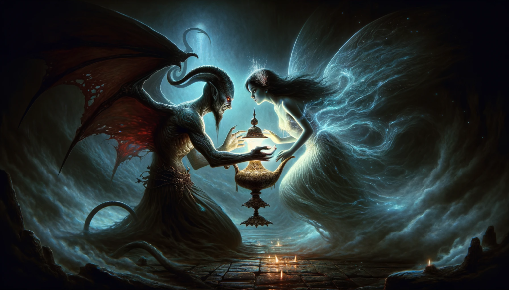 Whispers of the Netherworld: The Tale of Azaroth and Zephyra - Liam Grey