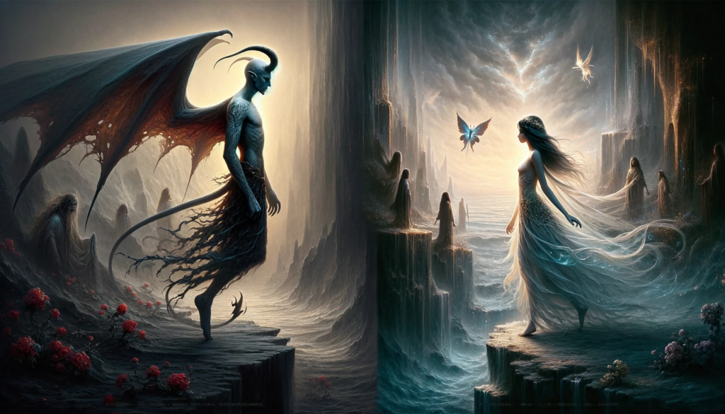 Whispers of the Netherworld: The Tale of Azaroth and Zephyra - Liam Grey