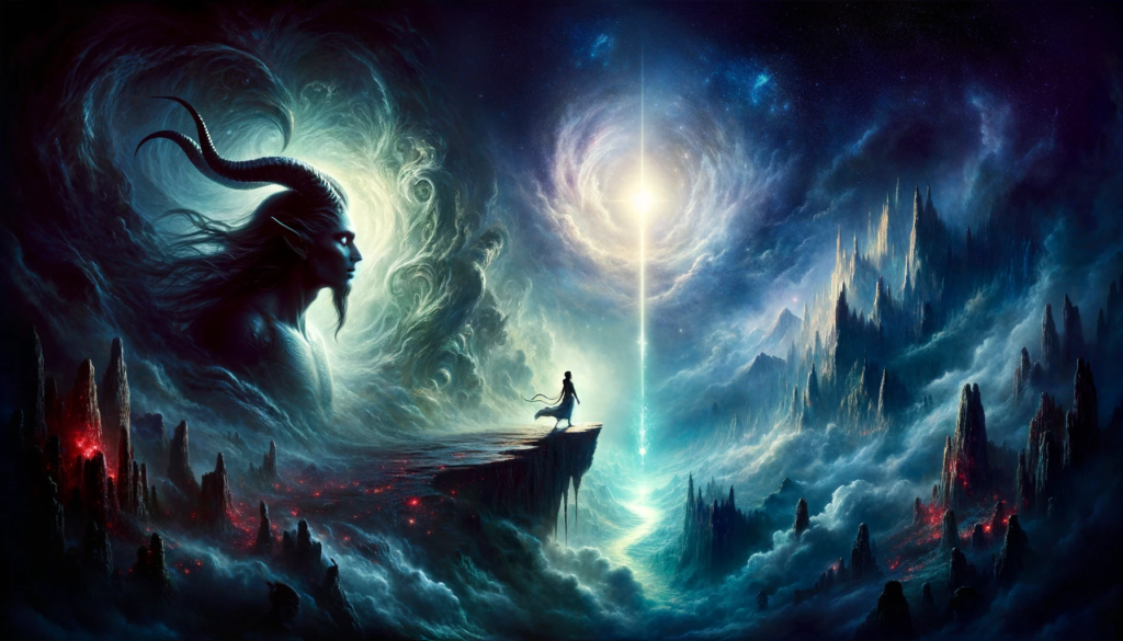 Whispers of the Netherworld: The Tale of Azaroth and Zephyra - Liam Grey